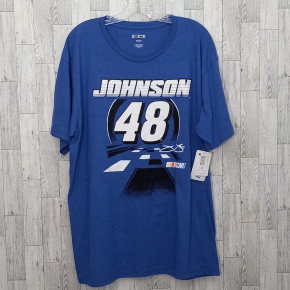 Johnson | Shirts | Nascar Shirt Mens Xl Tee Jimmie Johnson 48 Racing ...